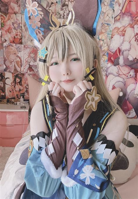 Xidaidai 喜呆呆 Cosplay Kirara Genshin Impact 24 Photos