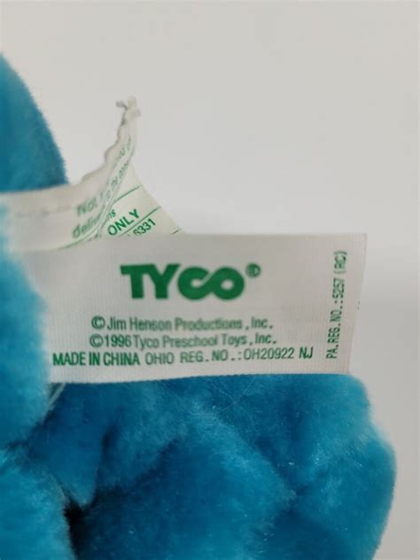 Vintage 1996 Tyco Sesame Street Tickle Me Cookie Monster Plush Etsy