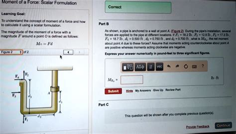 Moment Of A Force Scalar Formulation Learning Goal To Understand The Concept Of Moment Of A