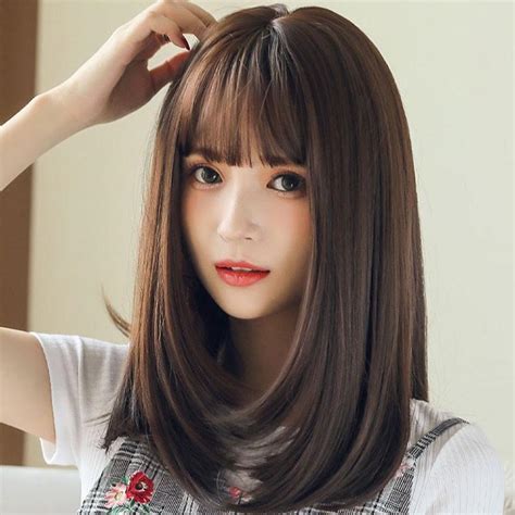レディースウィッグ フルウィッグ 女性用ウイッグ セミロングウィッグ フルウィッグ 自然 ウイッグ エクステンション かつら イメチェン