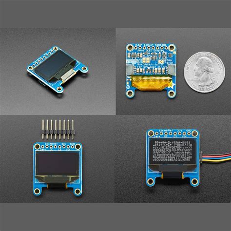 Monochrome Oled Graphic Display Stemma Qt Makers Hut