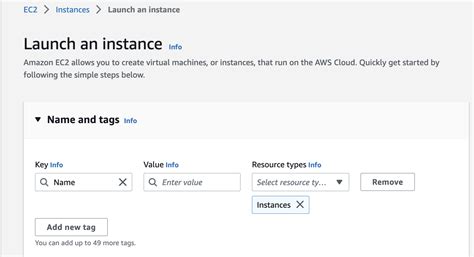 In Ec2 Instance Name Tab Is Not Showing Means I Cant Able To Write My Project Name Aws Repost