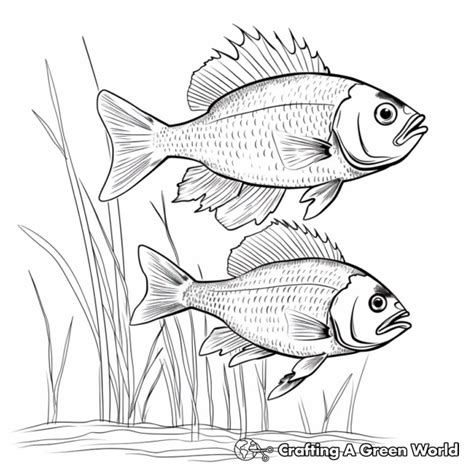 Bluegill Coloring Pages Free And Printable