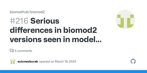 Serious Differences In Biomod2 Versions Seen In Model Results · Issue 216 · Biomodhub Biomod2