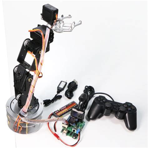 6 Degree Of Freedom Robot Arm Robot Claw Robot Arm Platform Kit Handle