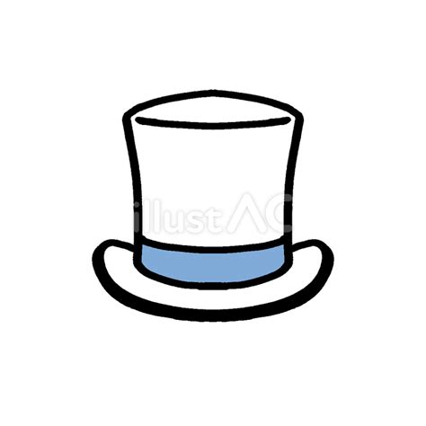 使いやすいポップなシルクハット2イラスト No 24352730｜無料イラスト・フリー素材なら「イラストac」