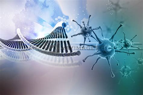 Virus With Dna Stucture By Cuteimage Vectors And Illustrations With Unlimited Downloads Yayimages