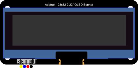How To Use Adafruit 223in Monochrome Oled Bonnet For Raspberry Pi
