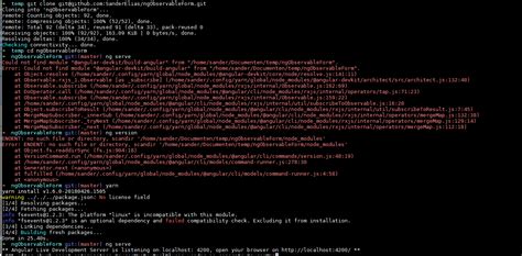 Better Nicer Error Message If A Cli User Forgets To Add Packages Issue Angular
