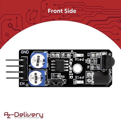 Azdelivery 3 X Ky 032 Ir Obstacle Sensor Module Compatibel Met Arduino Inclusief E Book Bol