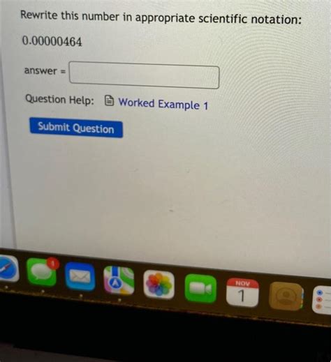 Solved Rewrite This Number In Appropriate Scientific Chegg Com