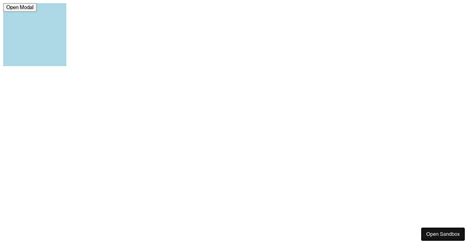 React Createportal Useeffect Codesandbox