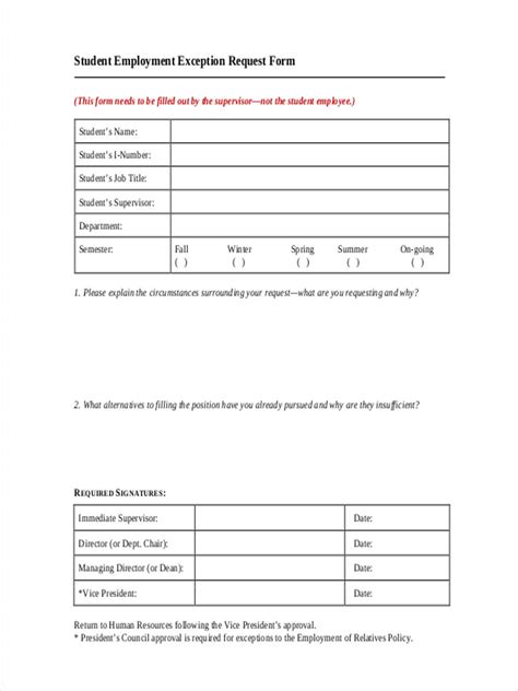 Reasonable Accommodation Request Form Template