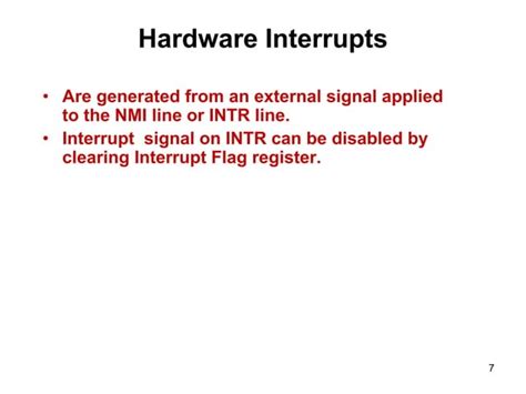 Vinos 8086 Interrupts Ppt