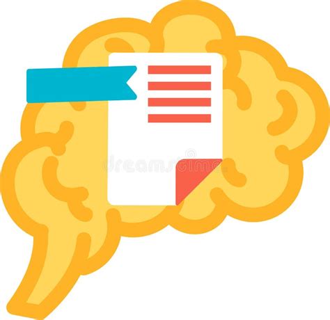 function data memory of human brain icon vector stock vector