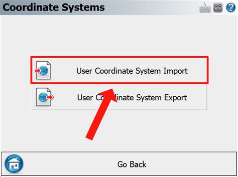 Import A Coordinate System Survey Assistant