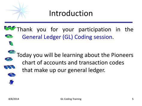 Ppt General Ledger Coding Training Last Updated 022613 Powerpoint