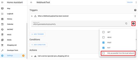 Remote Webhooks Configuration Home Assistant Community