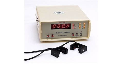Digital Timer With Photogates