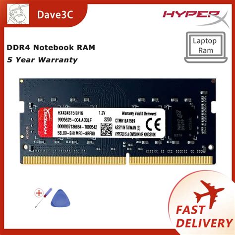 Hyperx Ddr4 Notebook Memory 4gb 8gb 16gb 3200mhz 2666mhz 2400mhz Laptop