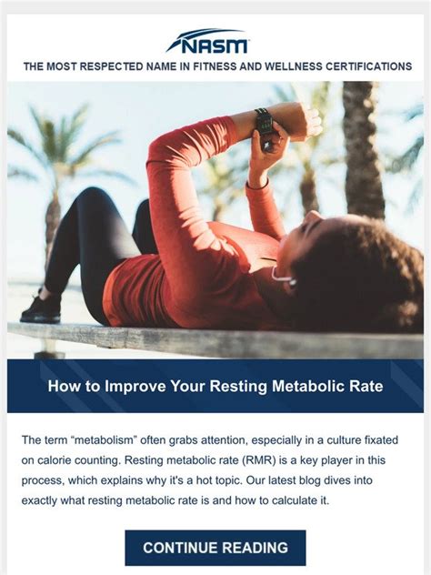 National Academy Of Sports Medicine How To Calculate And Improve Your
