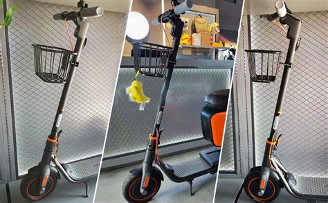Arlveke Basket Compatible With Segway Ninebot Kickscooter