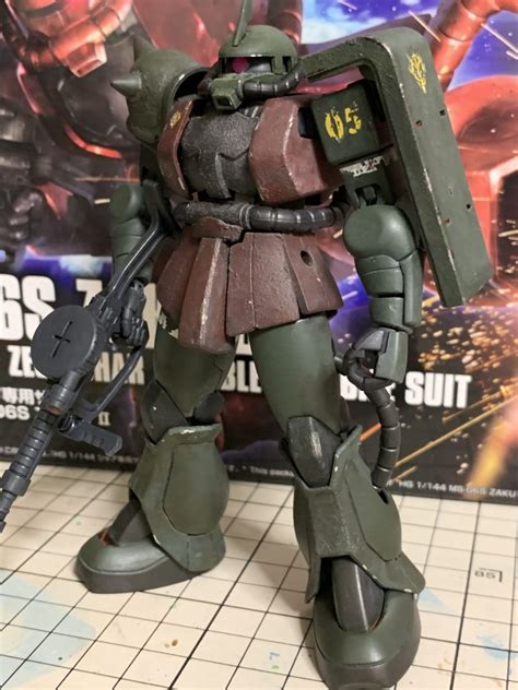 Hguc シャア専用ザク｜ゆうさんのガンプラ作品｜gunsta（ガンスタ）