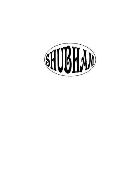 Shubham Pdf