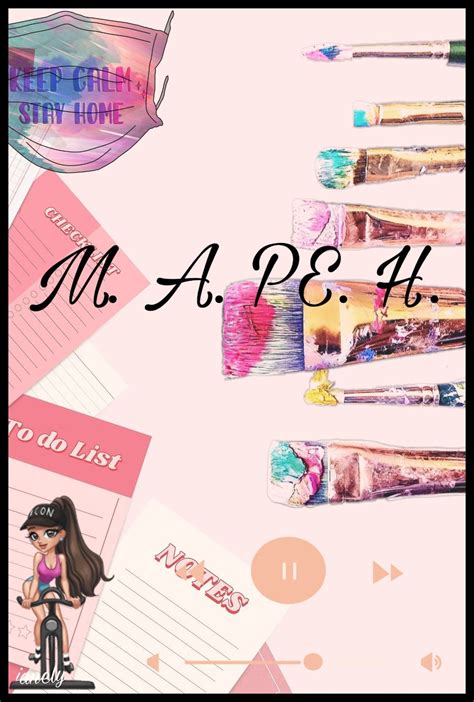 School Subjects Notebook Cover Design Mapeh Subject Design Mapeh Logo