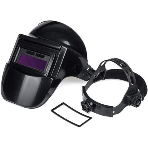 Masque De Soudure Ombre R Glable Soudeur Cap Solaire Masque Auto