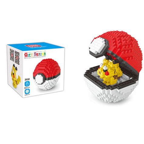 Pokeball Pikachu Nanoblocks