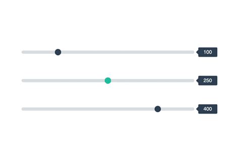 CSS Range Slider Examples