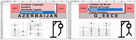 ahorcado excel juego del ahorcado excel juego ahorcado experto en