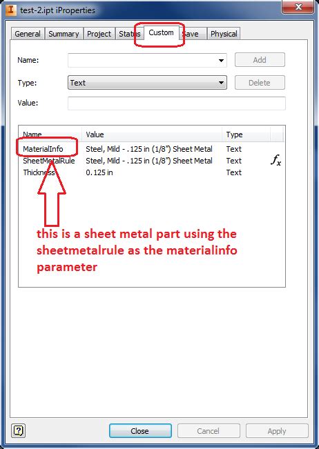 Adding An Item To Iproperties To Fill In A Titleblock Autodesk Community