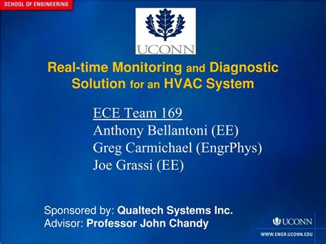 Ppt Real Time Monitoring And Diagnostic Solution For An Hvac System