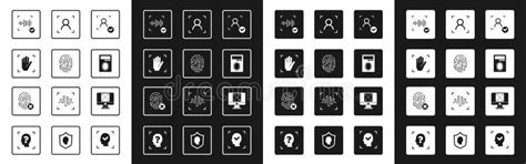Set Face Recognition Fingerprint Palm Voice With Lock And