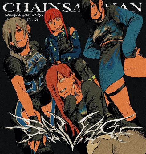 Makima Power Reze And Quanxi Chainsaw Man And More Drawn By