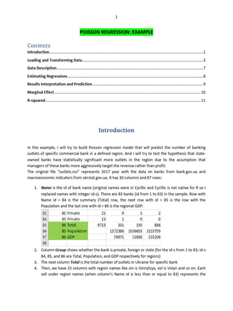 R Poisson Pdf Coefficient Of Determination P Value