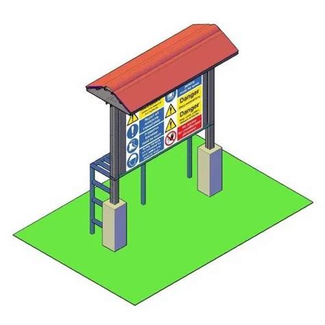 Mounting Structure For Outdoor LED Display Only Fabrication Material Mechanical Part At