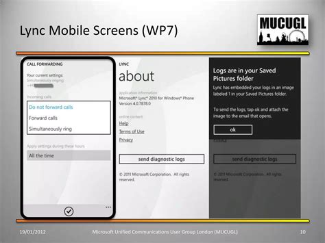 Lync Mobility Architecture PPTX