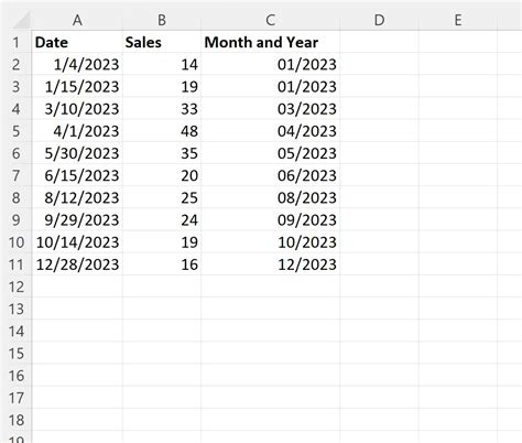 Vba:如何从日期获取月份和年份 Statorials Vba:如何从日期获取月份和年份 Statorials