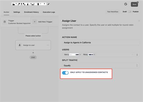Workflow Action Assign To User Highlevel Support Portal