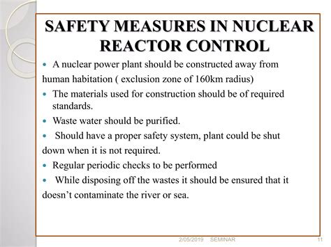 Safety In Nuclear Power Plant Presentation Pptx