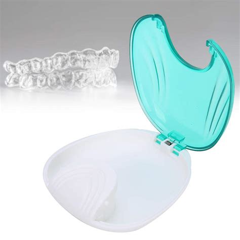 Retainer Case Portable Large Retainer Cases For Light And Easy Blue