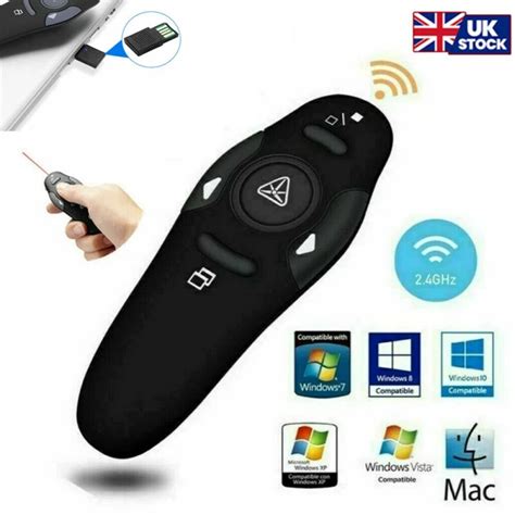 Uk Wireless Usb Ppt Presenter Powerpoint Clicker Presentation Remote Control Pen £6 79 Picclick Uk