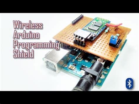 Wireless Arduino Programming Shield Full Prototype Project