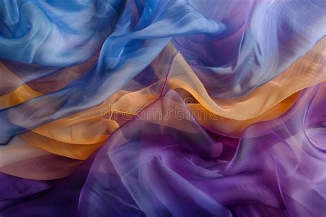 Soothing Pastel Silk Waves Serene Abstract Background With Soft Flowing