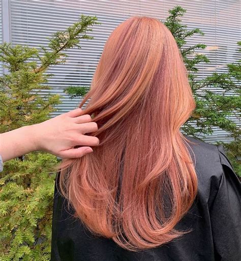 Hair125 ️오묘한 색감 더스트 핑크 ️ 형광빛이 도는 쨍함이 아닌 차분한 핑크여서 밝은