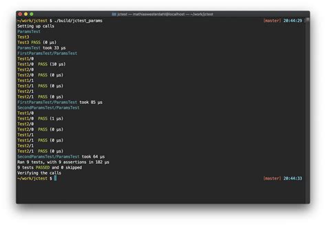 Github Jcash Jctest A C Single File Header Only Test Framework