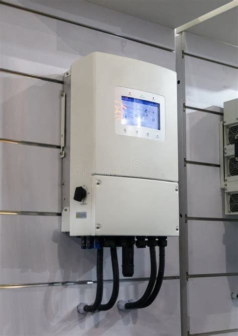 Hybrid Inverter For Energy Storage System Stock Image Image Of Smart Batterypowered 354088545
